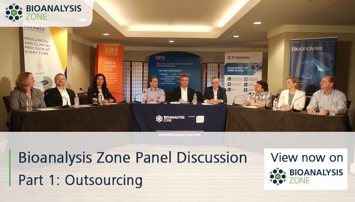 Bioanalysis Zone panel discussion - Part 1: Outsourcing - Bioanalysis Zone