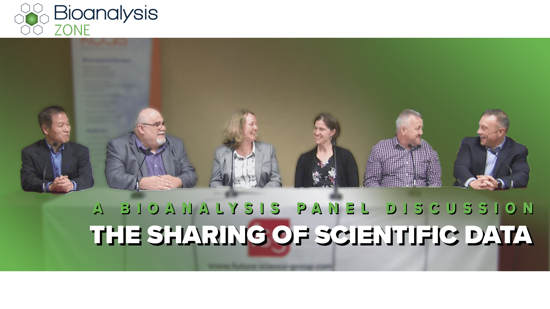 Panel discussion: the sharing of scientific data - Bioanalysis Zone
