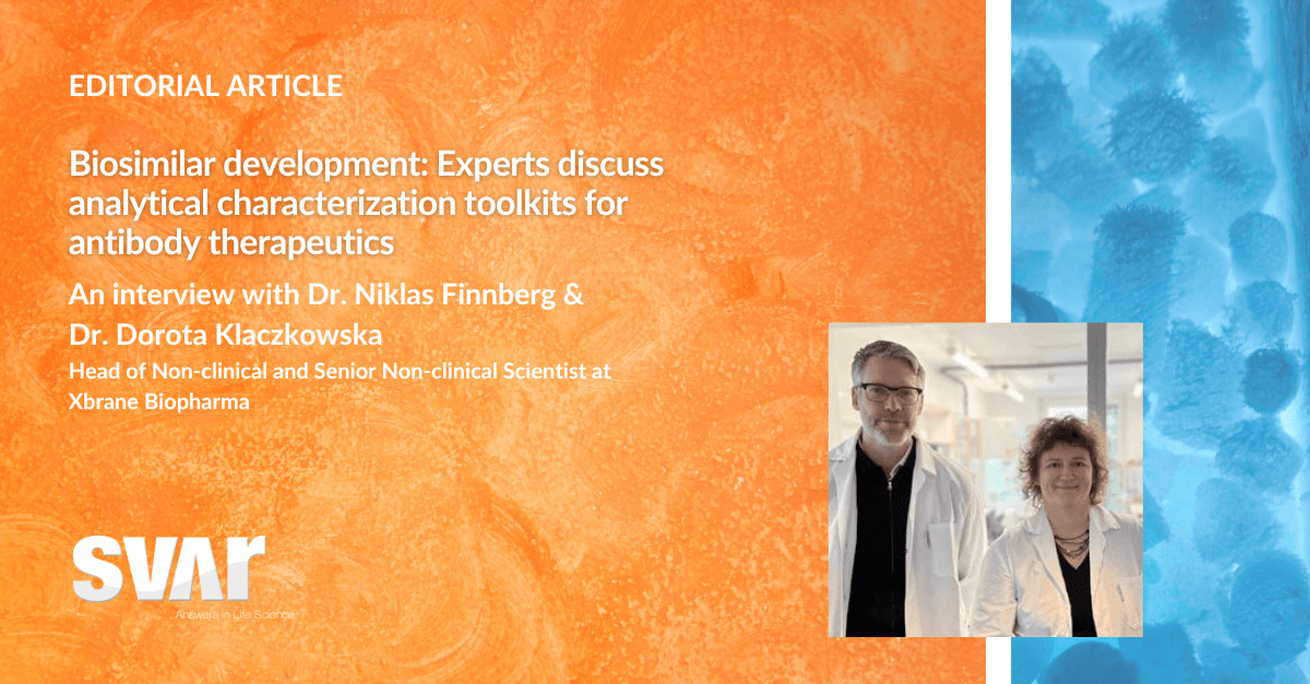 SVAR Life Science - Bioanalysis Zone