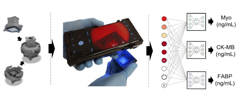 Multiplexed paper-based biosensor for point-of-care testing