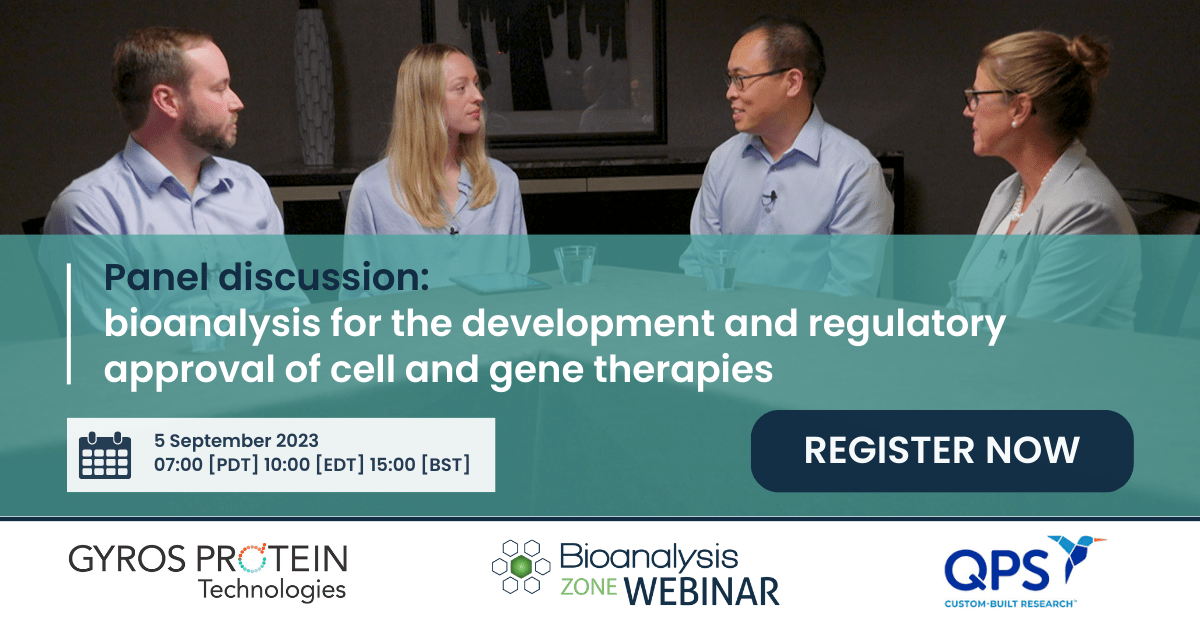 Panel discussion: bioanalysis for the development and regulatory approval of cell and gene ...
